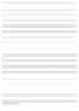 Partituras/pentagramas en blanco y en PDF para imprimir. Descarga ...